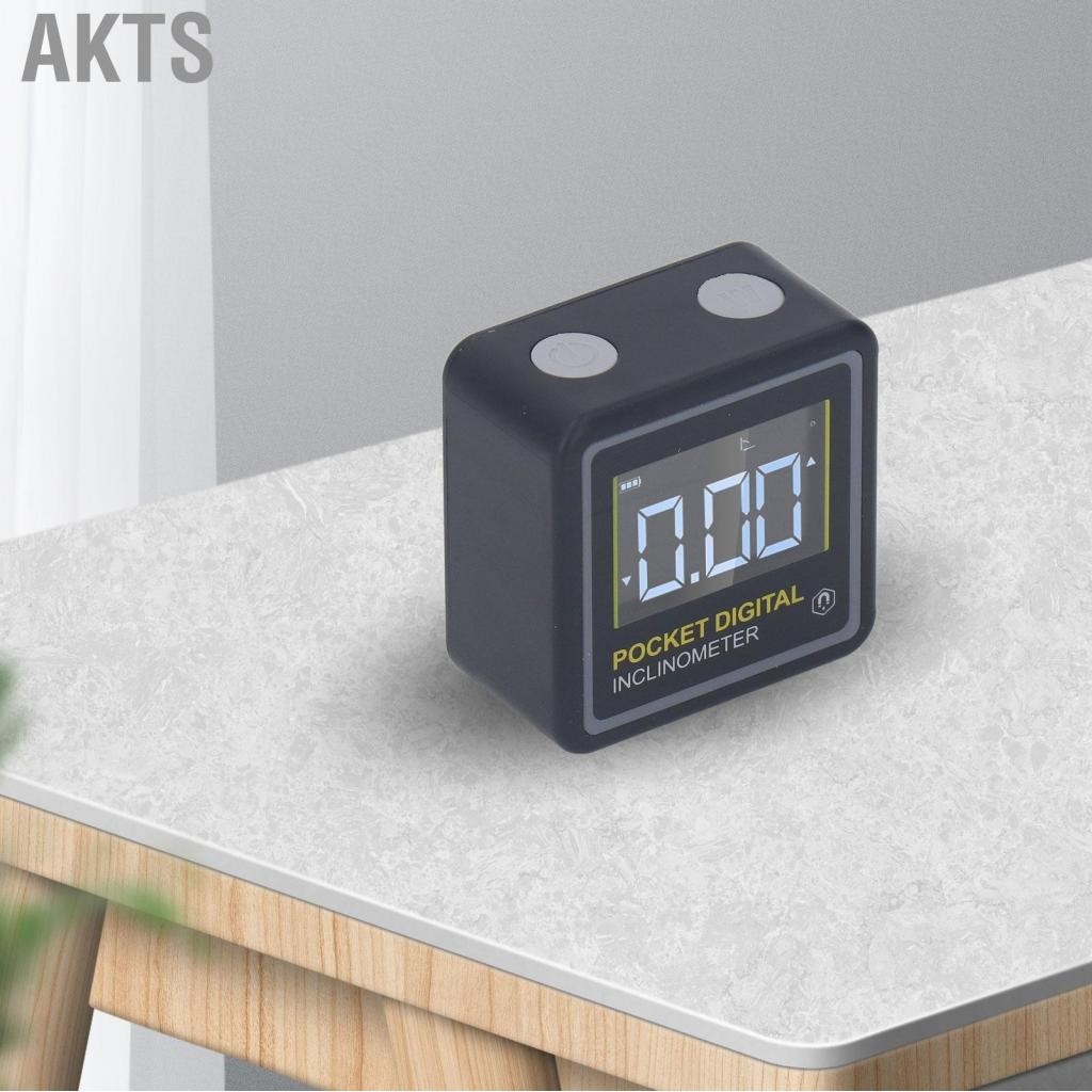 AKTS Pocket Digital Inclinometer ไม้โปรแทรกเตอร์ อ่านง่าย แบบพกพา ความ ...