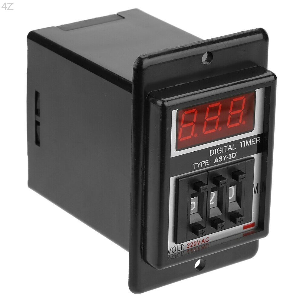 Llma คุณภาพสูงasy 3d Ac 220v Power On Delay Timer Time Relay 1 999s M 8 Pins Shopee Thailand
