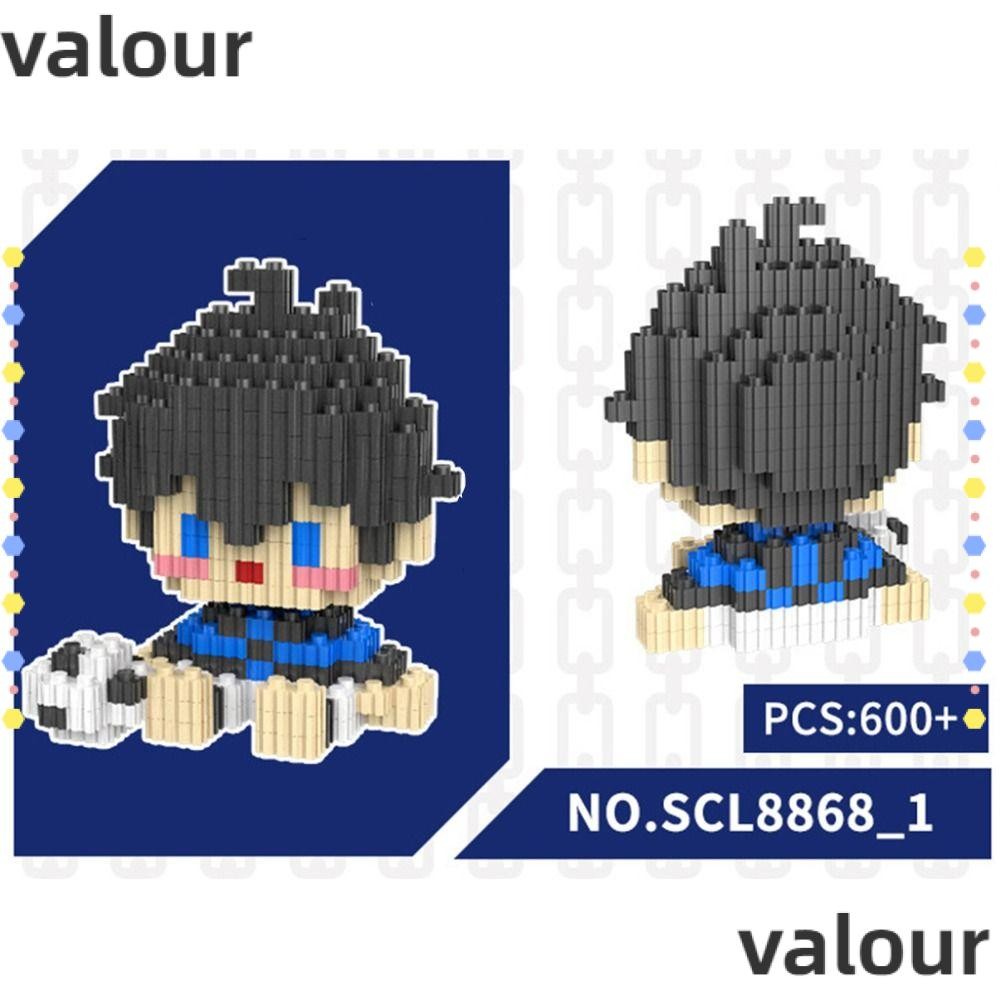 Valour Building Block Model, Creative DIY Blue Lock ของเล่น, อะนิเมะตลก ...
