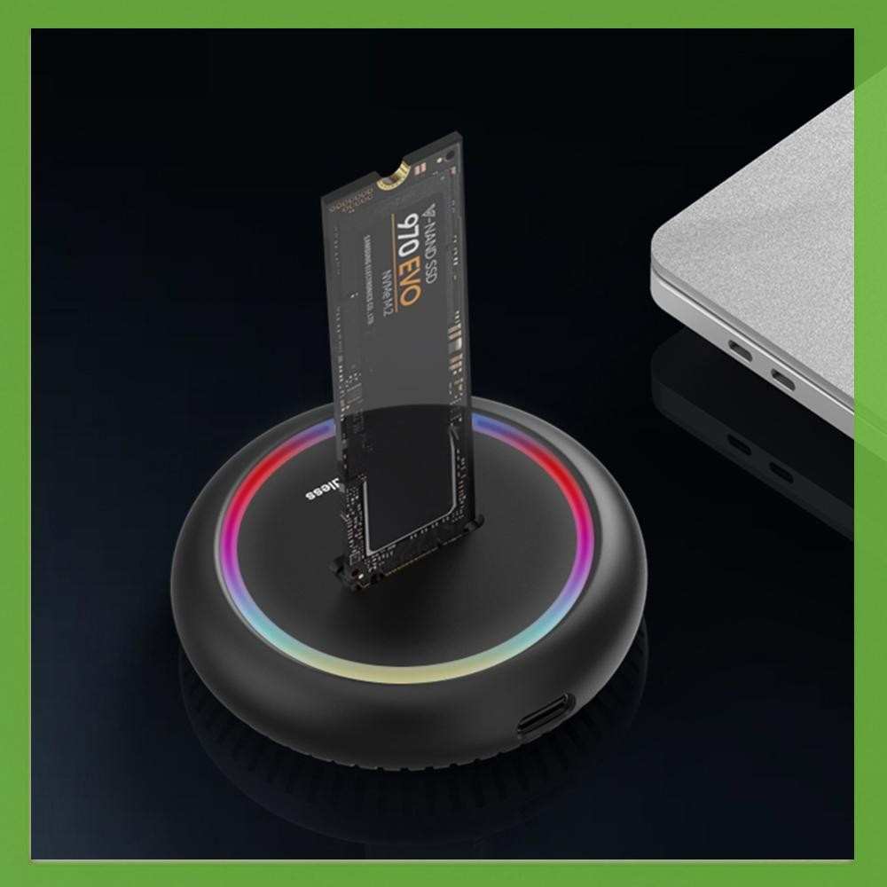 [aigoni.th] M.2 NVME+NGFF SSD Enclosure USB 3.1 Gen2 10Gbps SSD Case M ...