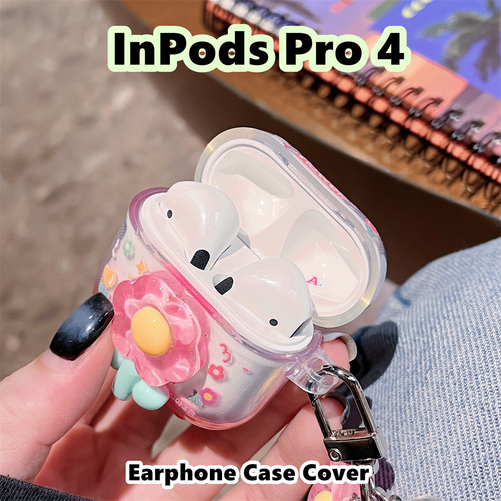 READY STOCK!นําไปใช้กับ InPods Pro 4 เคส Case เคสหูฟัง DIY สไตล์การ์ตูน ...