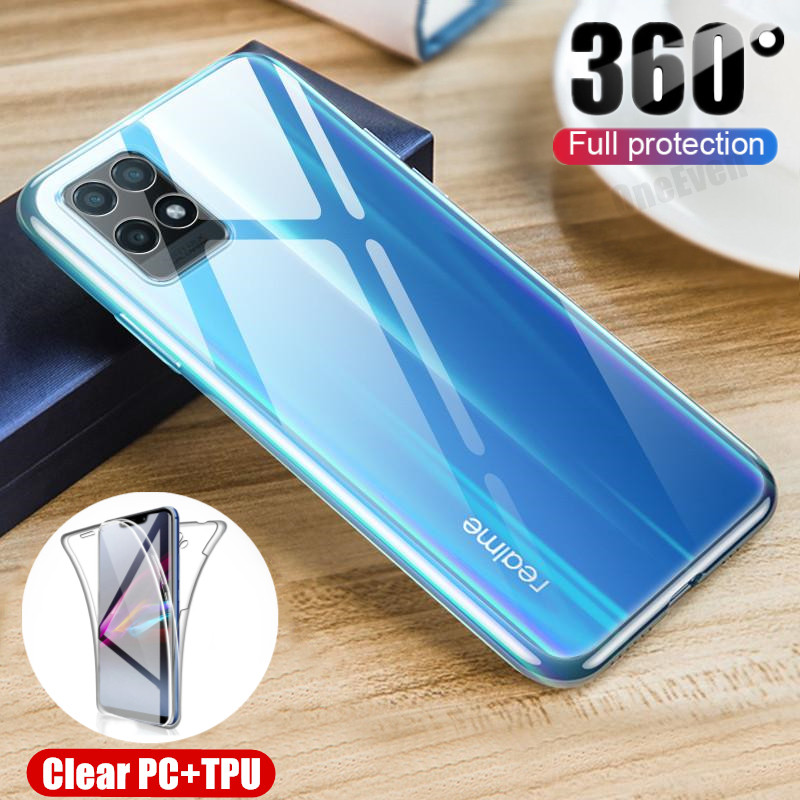พร้อมตัวป้องกันหน้าจอfor Realme Narzo 50 4G RMX3286 Slim Fit ...