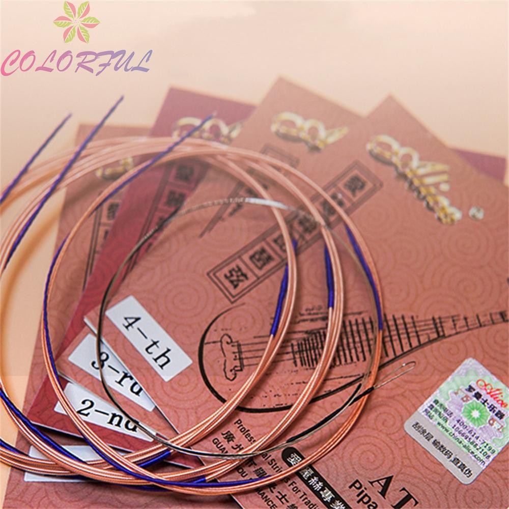 Pipa Strings อุปกรณ์เสริมอะไหล่สายมาตรฐาน 1 ชุด 4String AT40 | Shopee ...