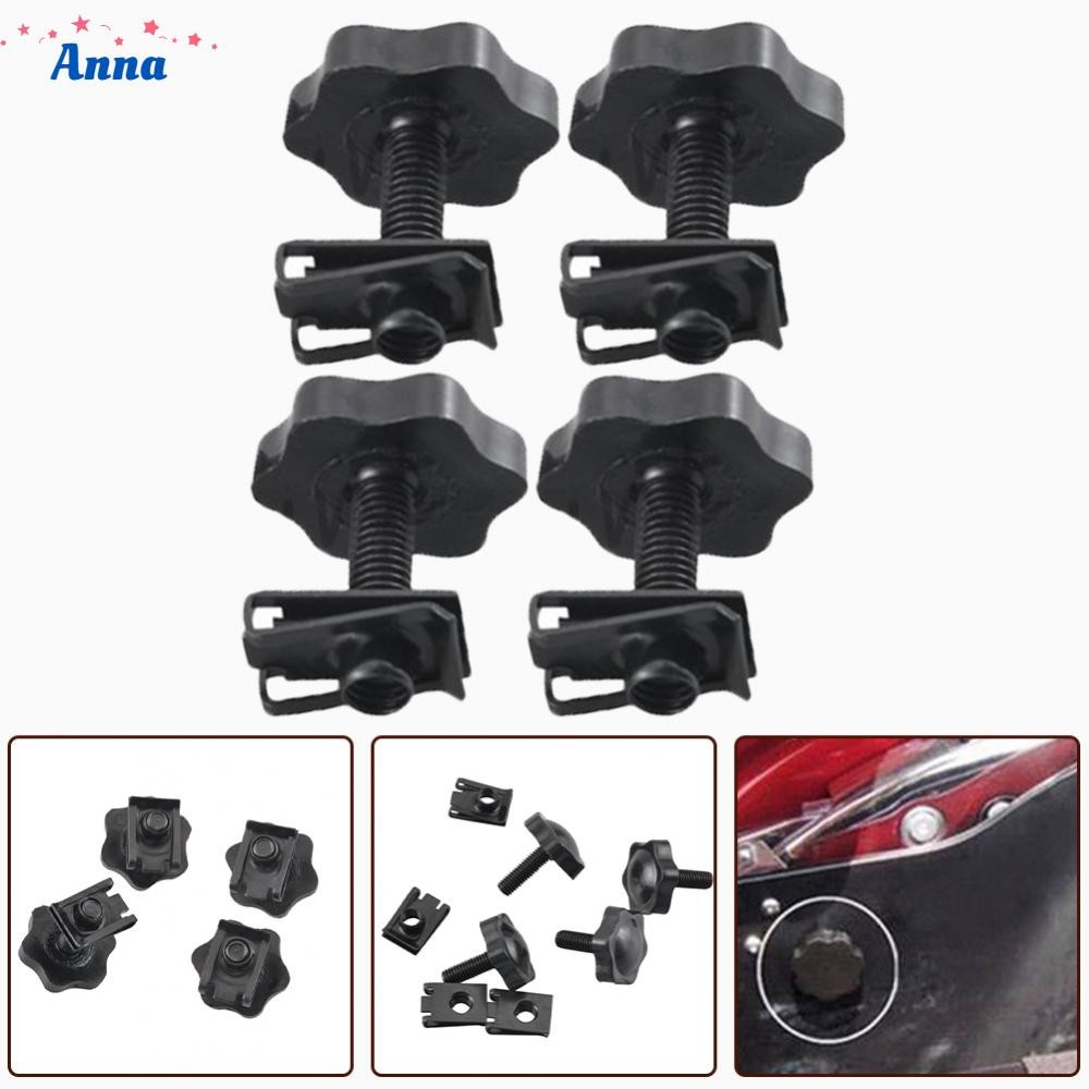 【Anna】Mounting Bolt FLHTCU Models Saddlebag Locks Durable Black Finish ...