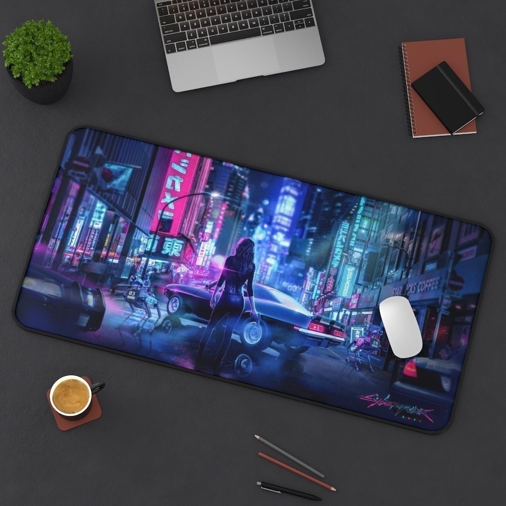 โต๊ะ 2077 แผ่นรองเมาส์ Cyberpunk Mat #2 | 2077 แผ่นรองเมาส์ | Shopee ...