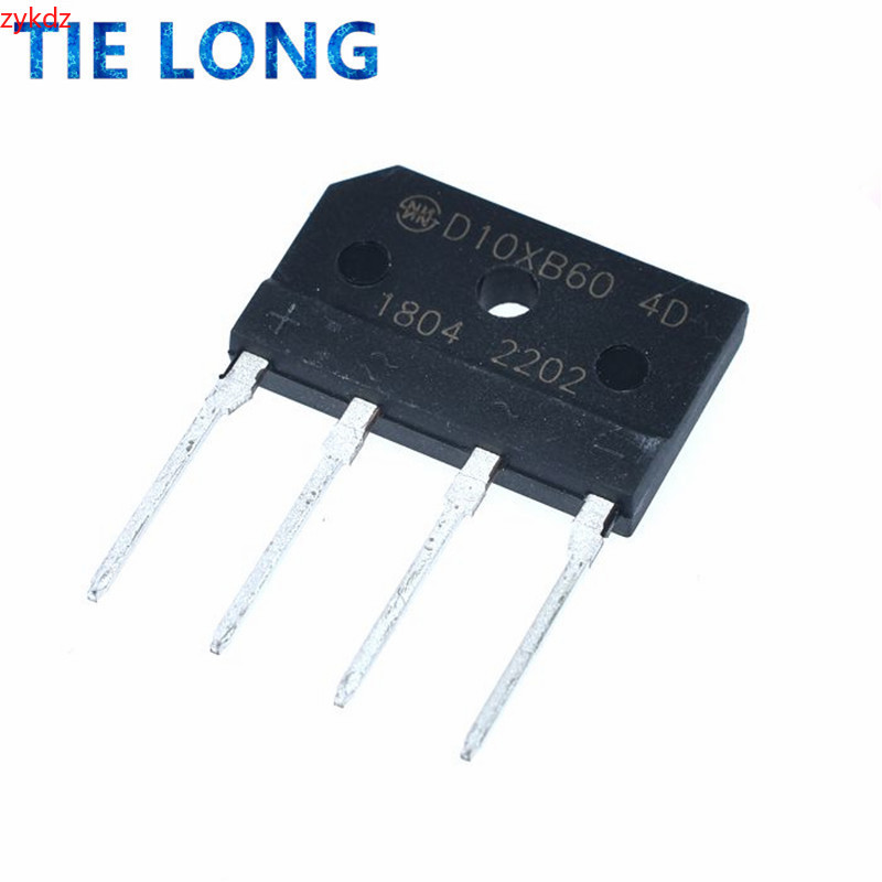 10PCS D10XB60 สะพานวงจรเรียงกระแส 10A 600V D10 XB60 ใหม่และต้นฉบับ IC ...