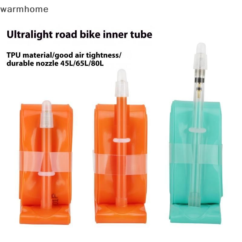 [วอร์มโฮม] Ultralight Bike Inner Tube Road Bicycle TPU Tyre 65mm ความ ...