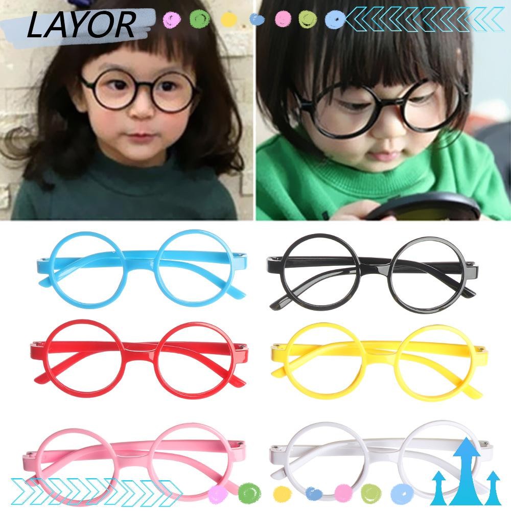 LAYOR ปรากฏการณ์กรอบเด็กน่ารักสีลูกกวาดแว่นตาป้องกัน | Shopee Thailand