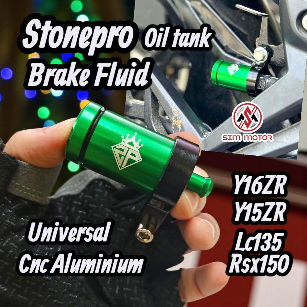 STONEPRO MASTER PUMP BRAKE FLUID TANK SET Y15ZR Y16ZR RS150 RSX150 NVX ...