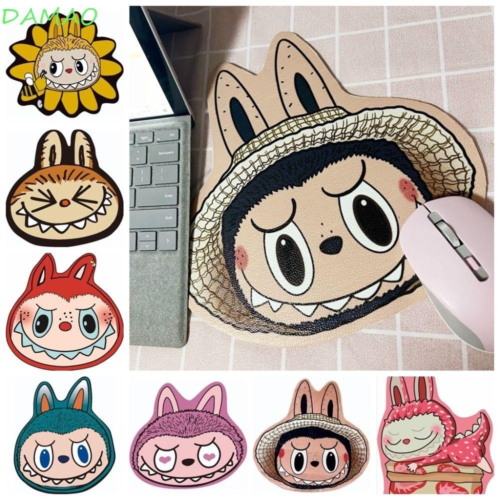 แผ่นรองเมาส์ DAMAO Labubu, การ์ตูน Labubu Anti-Slip Labubu Time แผ่นรอง ...