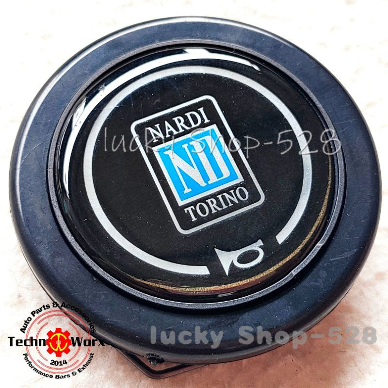 Nd NARDI TORINO พวงมาลัยรถแตรปุ่มแตรคลาสสิกชิ้นส่วนทดแทนรถยนต์ ...