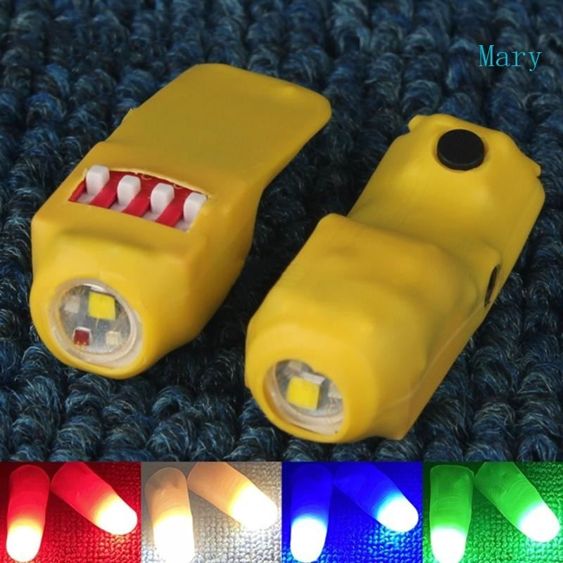 Mary ไฟ LED นิ้ว Tricks Finger Light การออกแบบที่สมจริง Magic Tricks ...