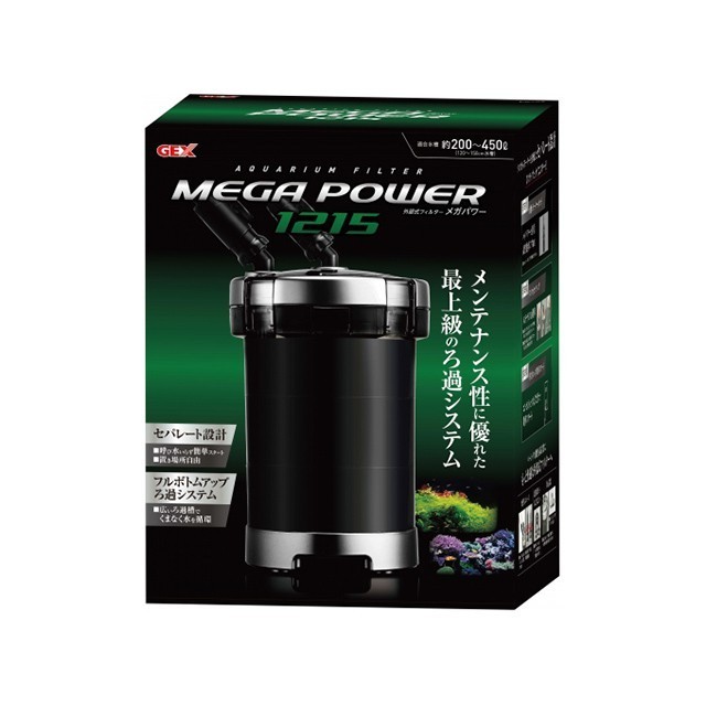 Gex Mega Power 1215 เครื่องกรองน้ําตู้ปลา | ตัวกรองเฉพาะสําหรับพิพิธภัณฑ์สัตว์น้ํา | กรอง Gex ...