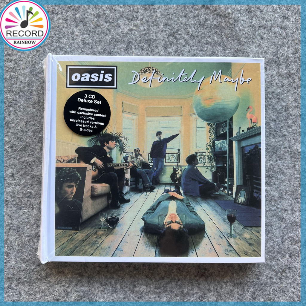 Oasis Definitely Maybe Original 3CD Album [Sealed] Brand New | Shopee ...