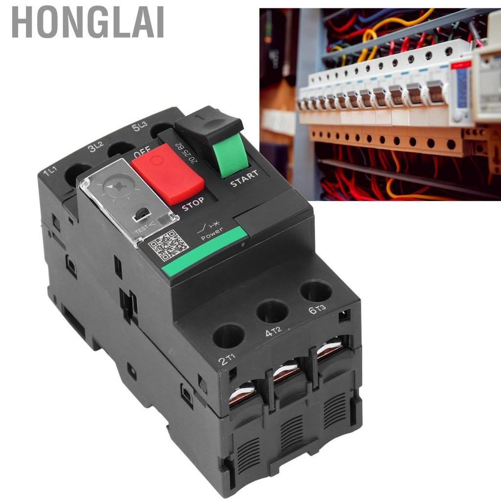 Honglai มอเตอร์ป้องกันสวิทช์ Thermal Magnetic Trip Circuit Breaker ...