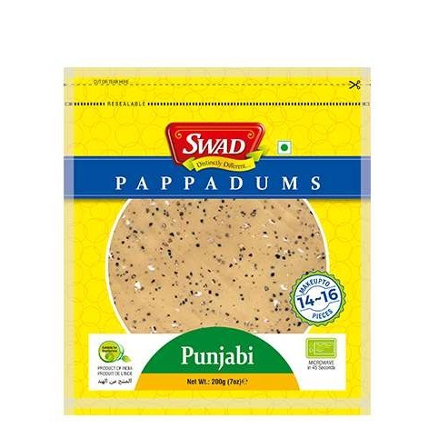 Swad PUNJABI PAPAD 200 กรัม | Shopee Thailand