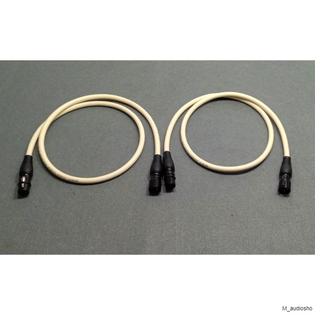 สายสัญญาณ Balanec XLR WBT Audio Cable แจ็ค XLR Rean by Neutrik แบบ 1 เส้นและ 2 เส้น ครับผม ...