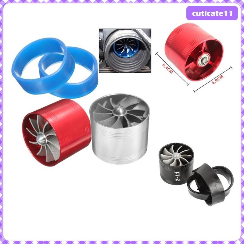 [Cuticate1] 64.5mm x 50mm Air Intake Charger Fuel Supercharger Saver ...