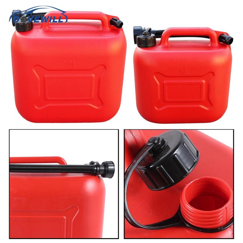Dovewill 5L/10L การใช้ Petrol Storage สามารถคอนเทนเนอร์รถจักรยานยนต์ Back up Fuel 5L | Shopee ...