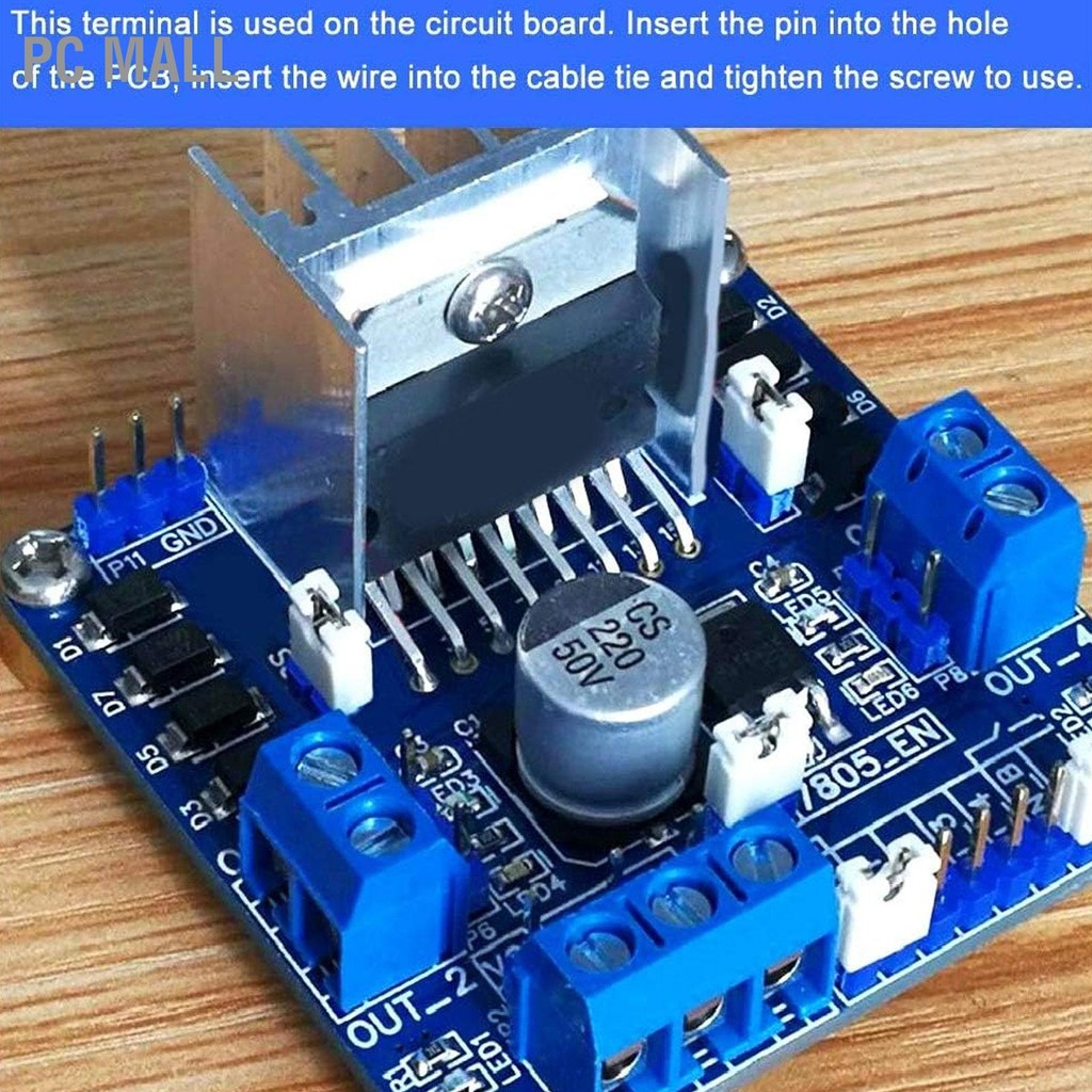 PC Mall 100 ชิ้น PCB Mount ขั้วต่อสกรู 5.08 มิลลิเมตร 2 จุด 3 4 ...