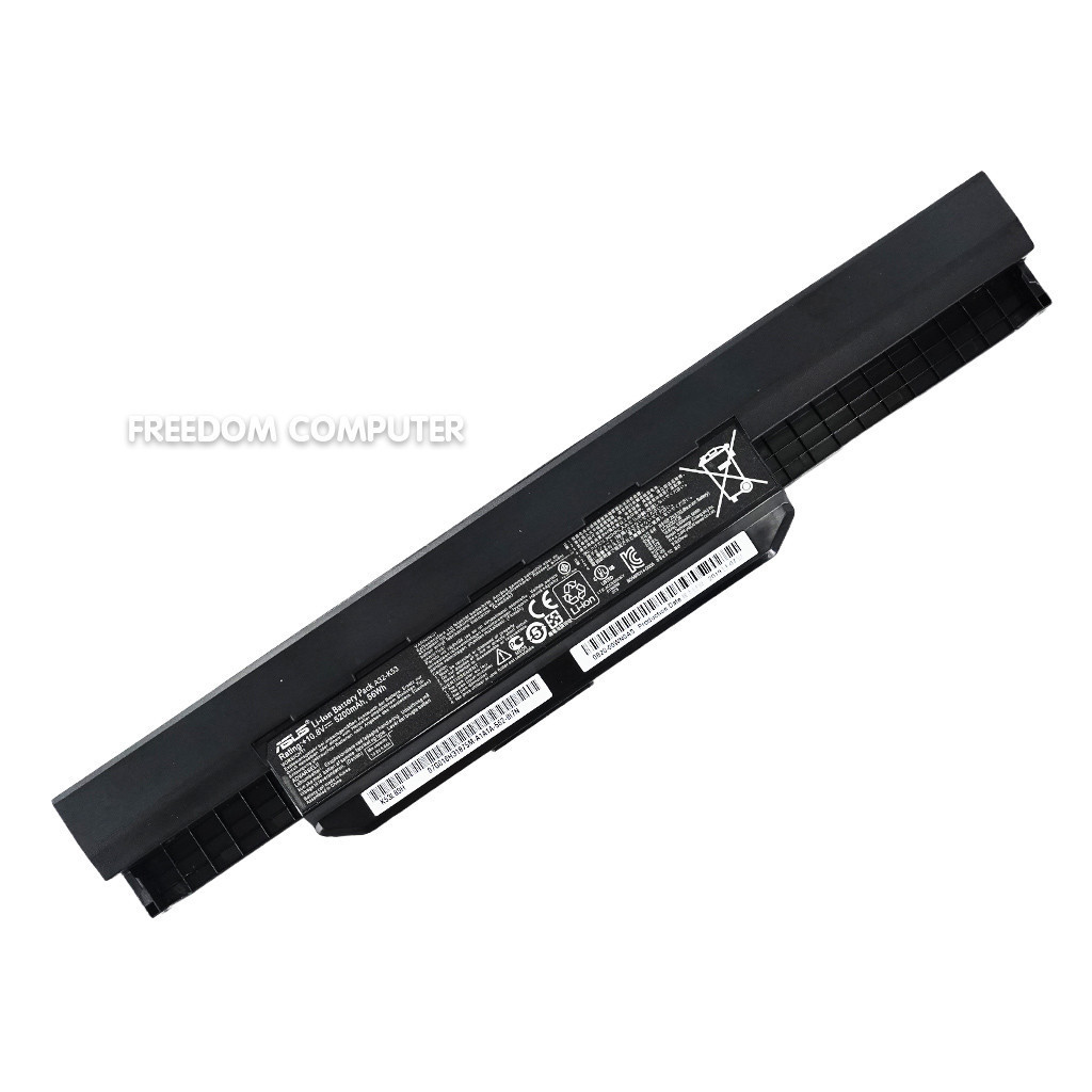 แบตเตอรี่โน๊ตบุ๊ค (แท้) A32-K53 Asus A43 A43S K43 X43 A53 K53 X44H ...