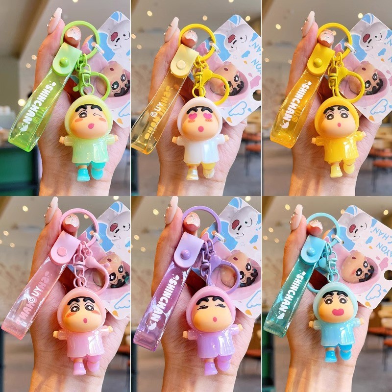 Crayon Shin-Chan Key Ring Doll Rainy Day Series ของขวัญเด็กผู้หญิง ...