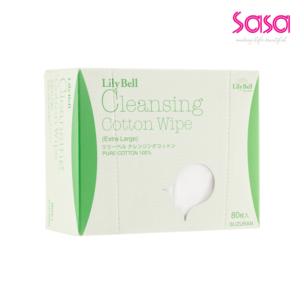Suzuran Cleansing Cotton Wipe (Extra Large) | Shopee Thailand