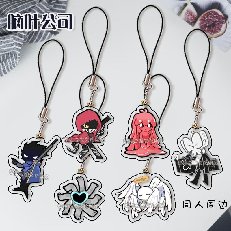 Lobotomy Corporation อะนิเมะ KeyChain ห้องสมุด Ruina ผู้ชาย Key Chain ...