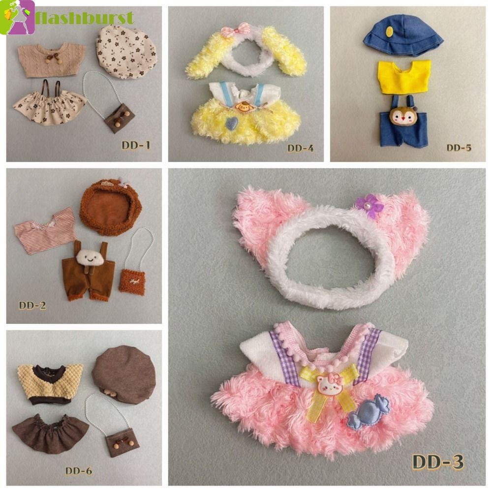 Flashburst 20 ซม.ผ้าฝ้ายตุ๊กตาเสื้อผ้า, Labubu Linabelle 20 ซม.ตุ๊กตา ...