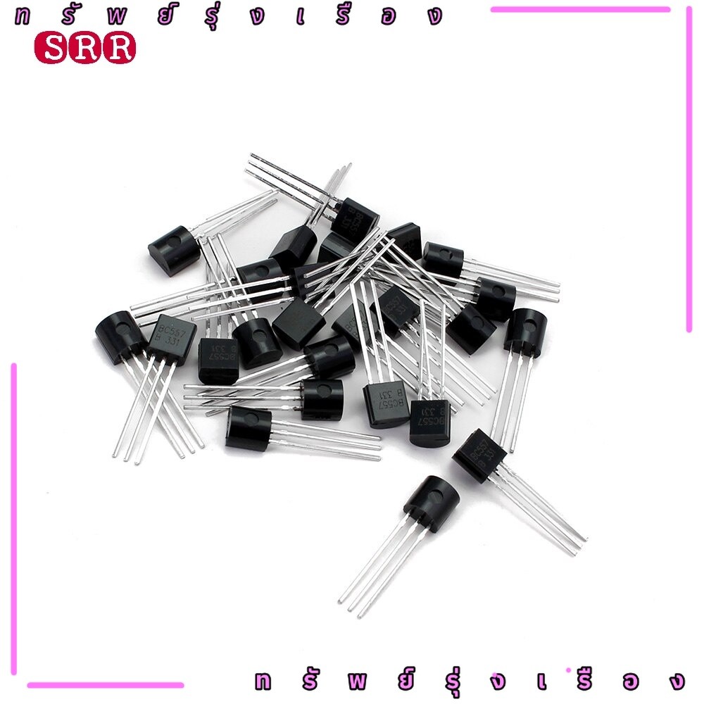 พร้อมส่ง (2ตัว)NPN , PNP TR BC337 BC327 BC517 BC546 BC556 BC547 BC557 BC548 BC558 BC549 BC559 ...
