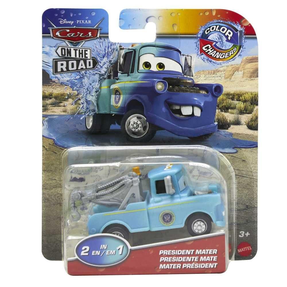 Disney Cars Toy Color Changer 2023 Cars on the Road President Mater ...