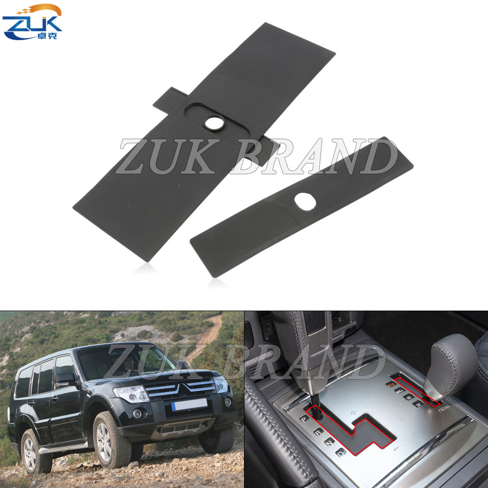 รถ Shift แผงฝุ่นเกียร์เพลา Lever Trim Strip สําหรับ Mitsubishi Pajero V93 V80 V87 V97 Montero ...