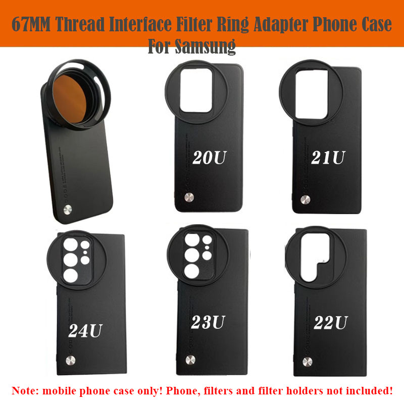 สําหรับ Samsung S24 S23 S22 Ultra 67 มม.การเชื่อมต่ออินเทอร์เฟซกรองแหวน ...