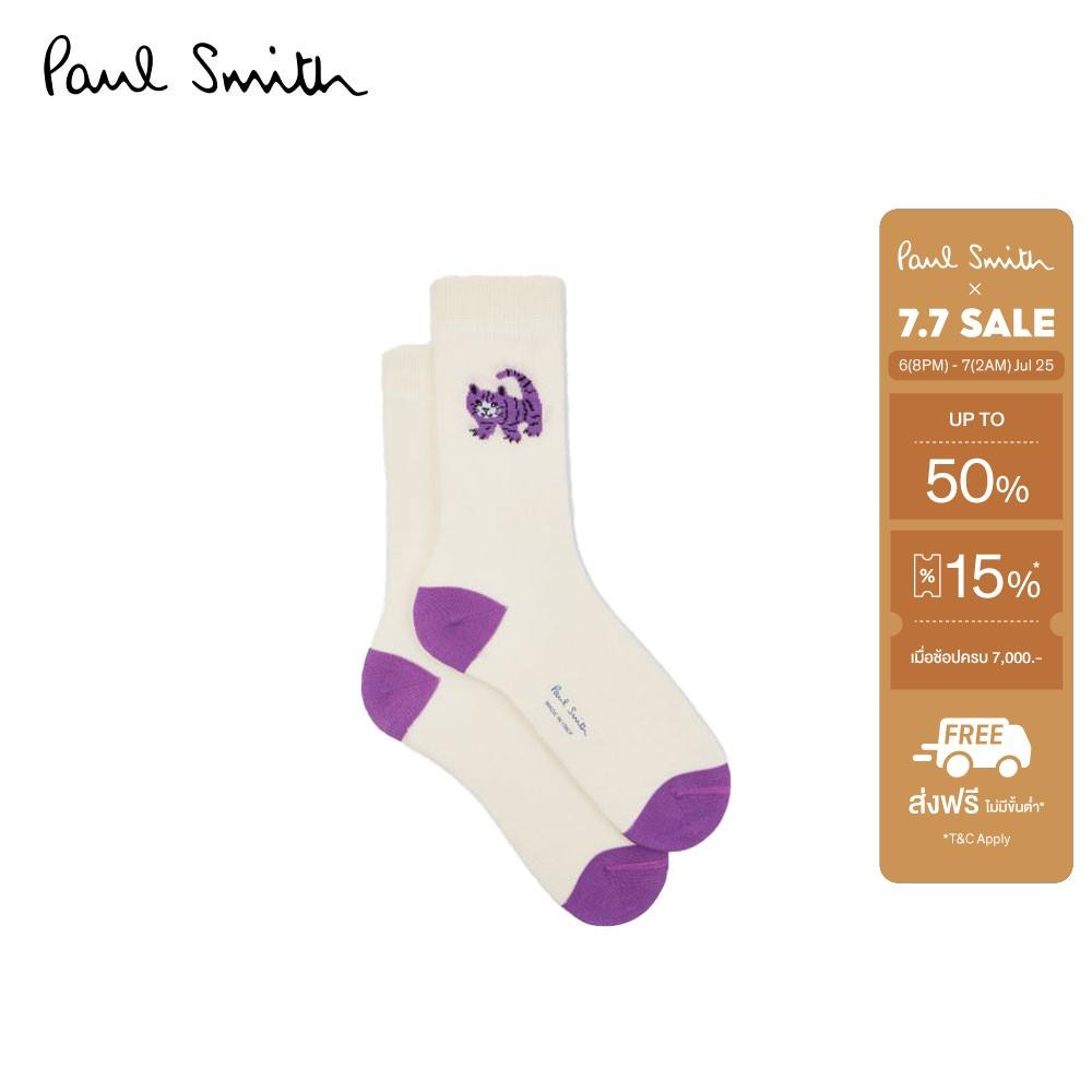 Paul Smith ถุงเท้าผู้หญิง รุ่น W1A-131CI-P472-02 สี Off-White | Shopee Thailand