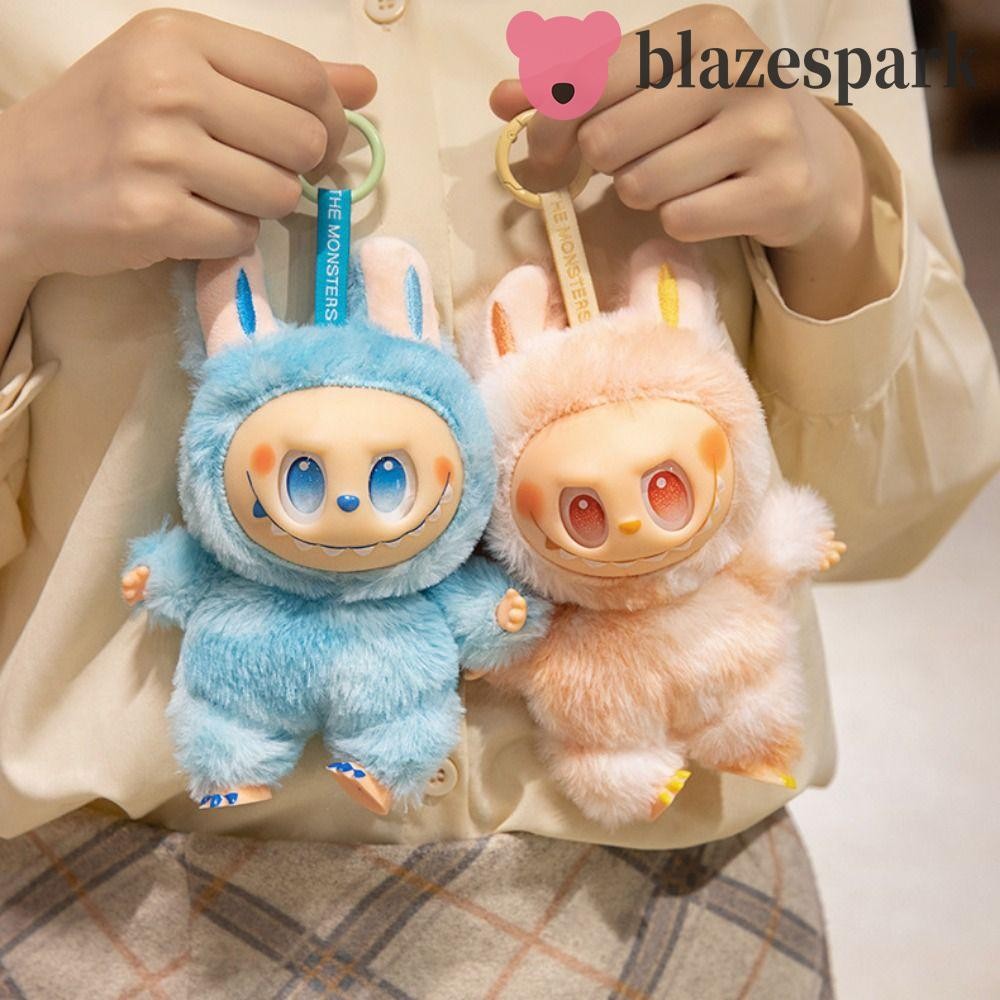 BLAZESPARK Labubu ตุ๊กตาพวงกุญแจ, Labubu V3 Party Series PP ผ้าฝ้าย Labbu รูปจี้, จี้ตุ๊กตาคอลเ ...
