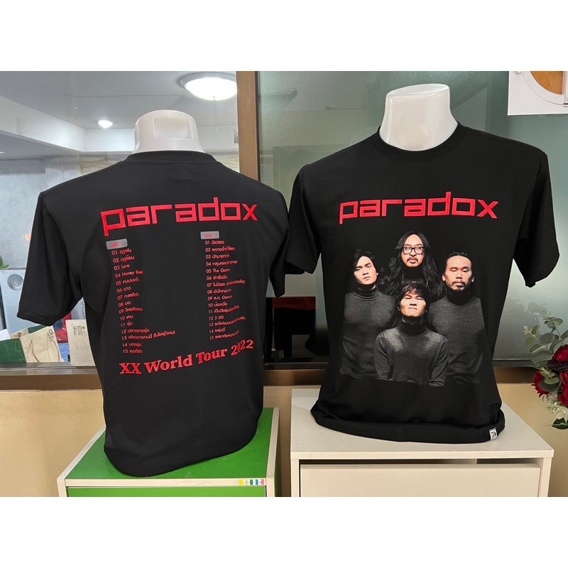 Paradox Official 20th Anniversary Commemorative T-Shirt Tour Limited ...