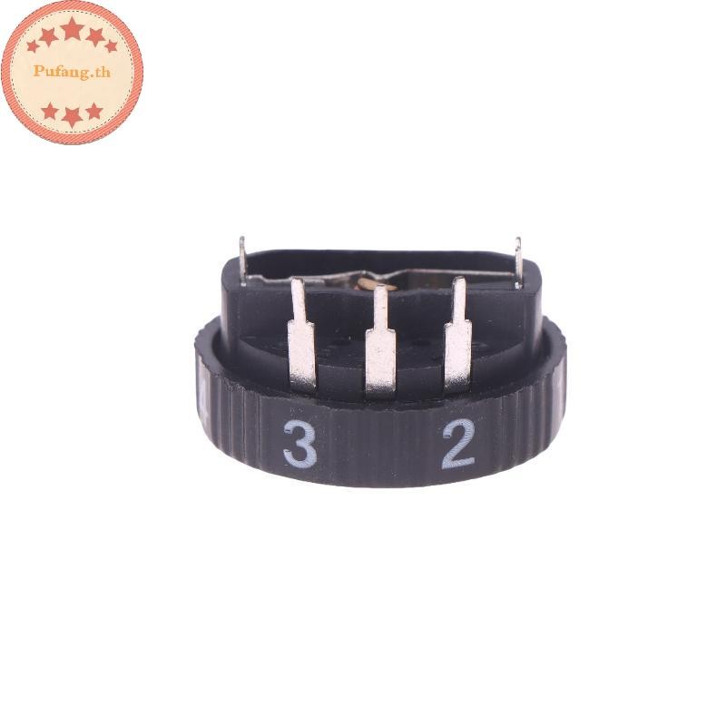 PUFANG WH 28-T กลับ B100K 5 Pin Pulley Potentiometer หมุน 10 เข็มขัด ...