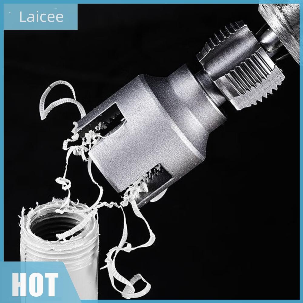 [Laicee.th] เครื่องมือตัดด้ายท่อแบบบูรณาการเครื่องมือต๊าปเกลียวท่อภายในและภายนอก 1/2IN 3/4IN ...