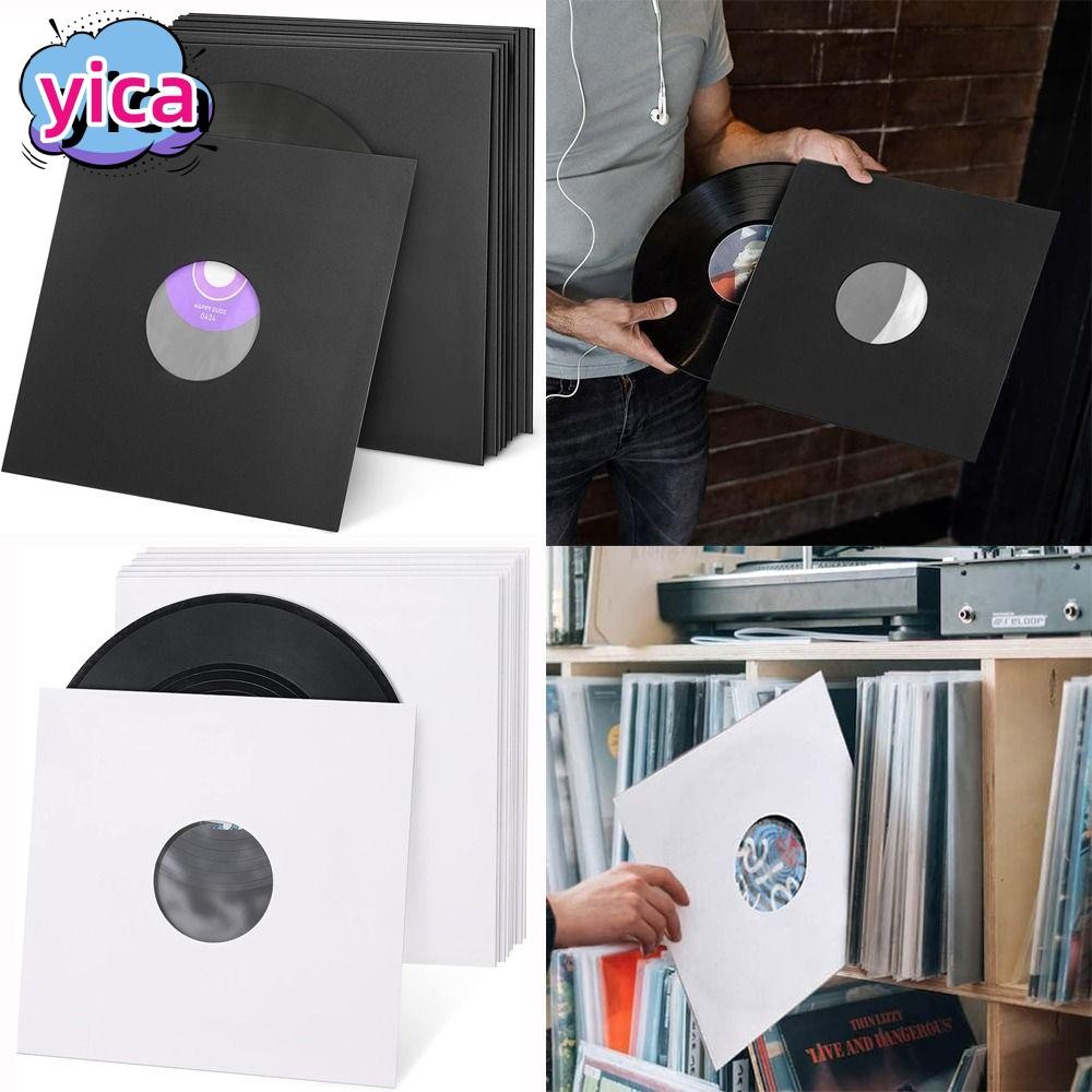 ปลอกบันทึกไวนิล YICA, ฝาครอบบันทึก LP ขนาด 7/10/12 นิ้ว & Poly Lined ...