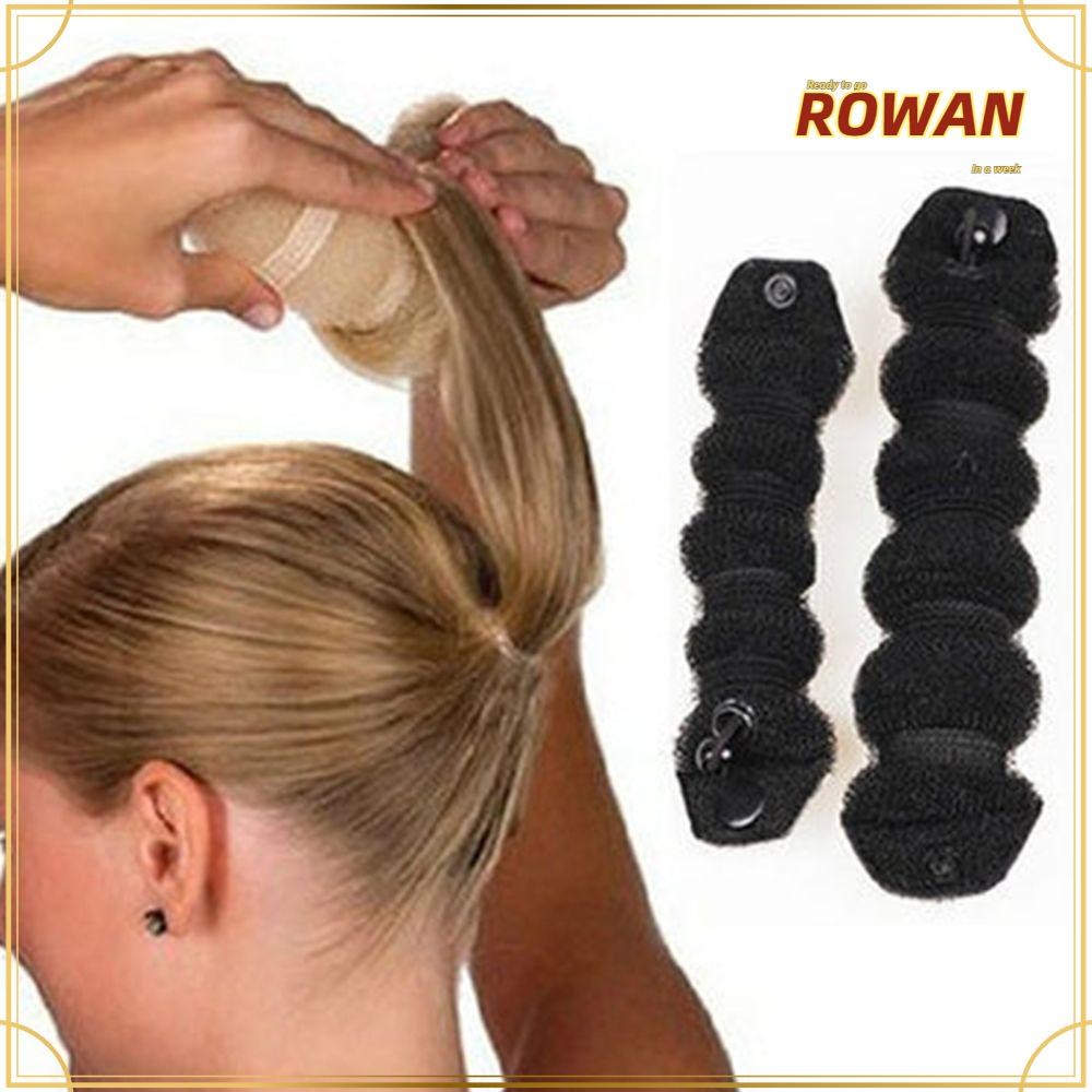 ROWANTH Donut Hair Curler, DIY ทนทาน Donut Bun Maker,แฟชั่นทรงผม ...