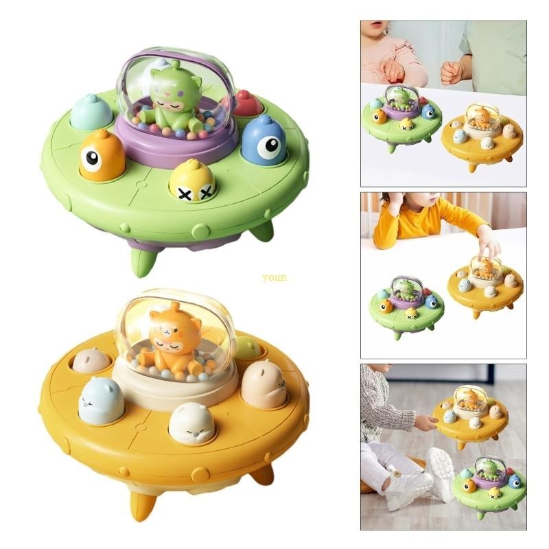 Youn Sensory Board Game Hammering Toy Reaction Practice เด็กวัยหัดเดิน ...