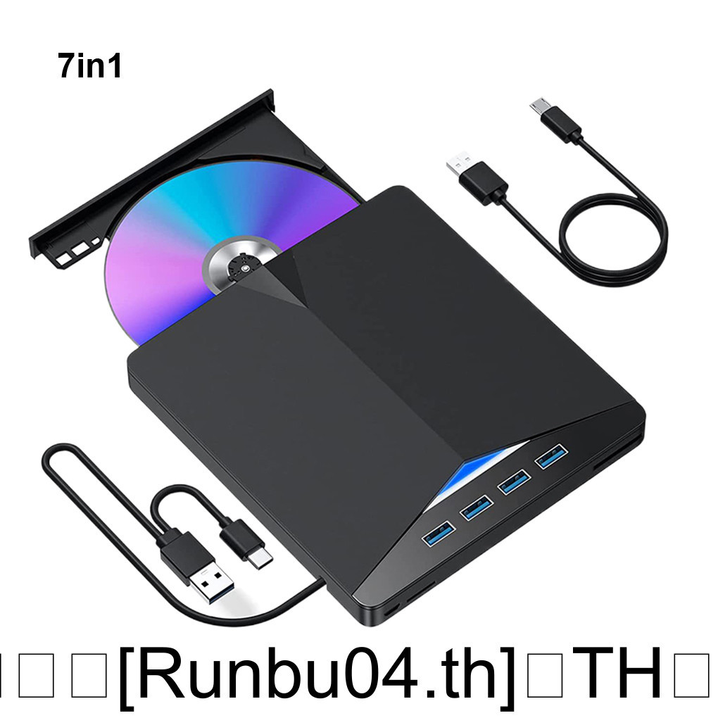 [COD]เครื่องเล่น Dvd 7in1 สีดําพร้อมส่วนต่อขยายฟังก์ชั่นและการติดตั้ง ...