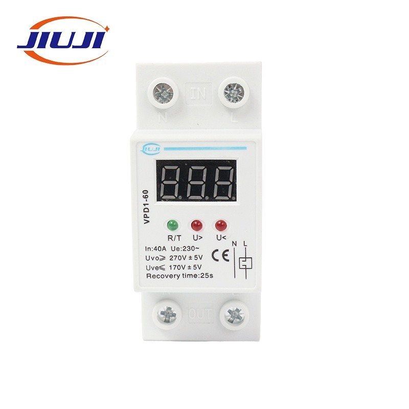 40A 63A 220V auto reconnect over voltage under voltage protection ...