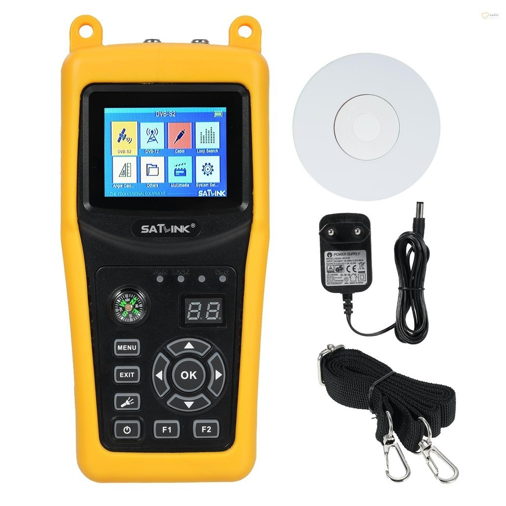 Satlink ST-5032 DVB-S2/S ISDB-T J83B Digital Satellite Signal Finder ...