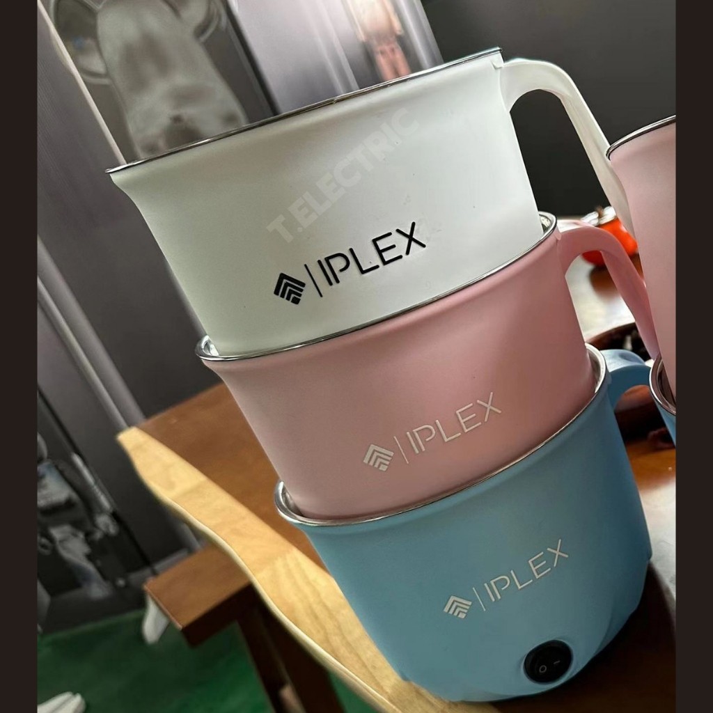IPLEX หม้อไฟฟ้าสำหรับเด็กหอ 18cm รุ่น IP-76 มีซึ้งนึ่ง หุงข้าว อุ่น นึ่ง ต้ม ทอด กำลังไฟ 450W ...