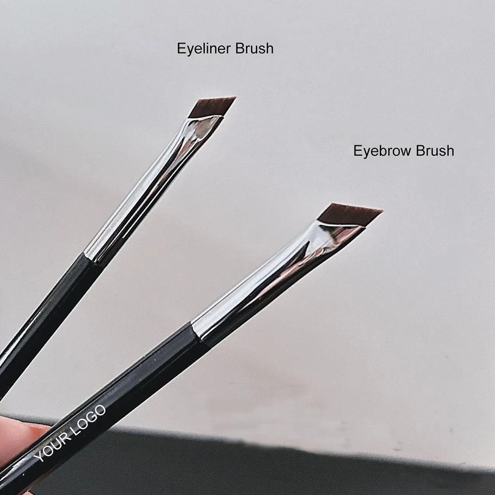 Sickle Eyeliner Brush Flat Angled Blade Eyeliner Brush Fine Firming ...