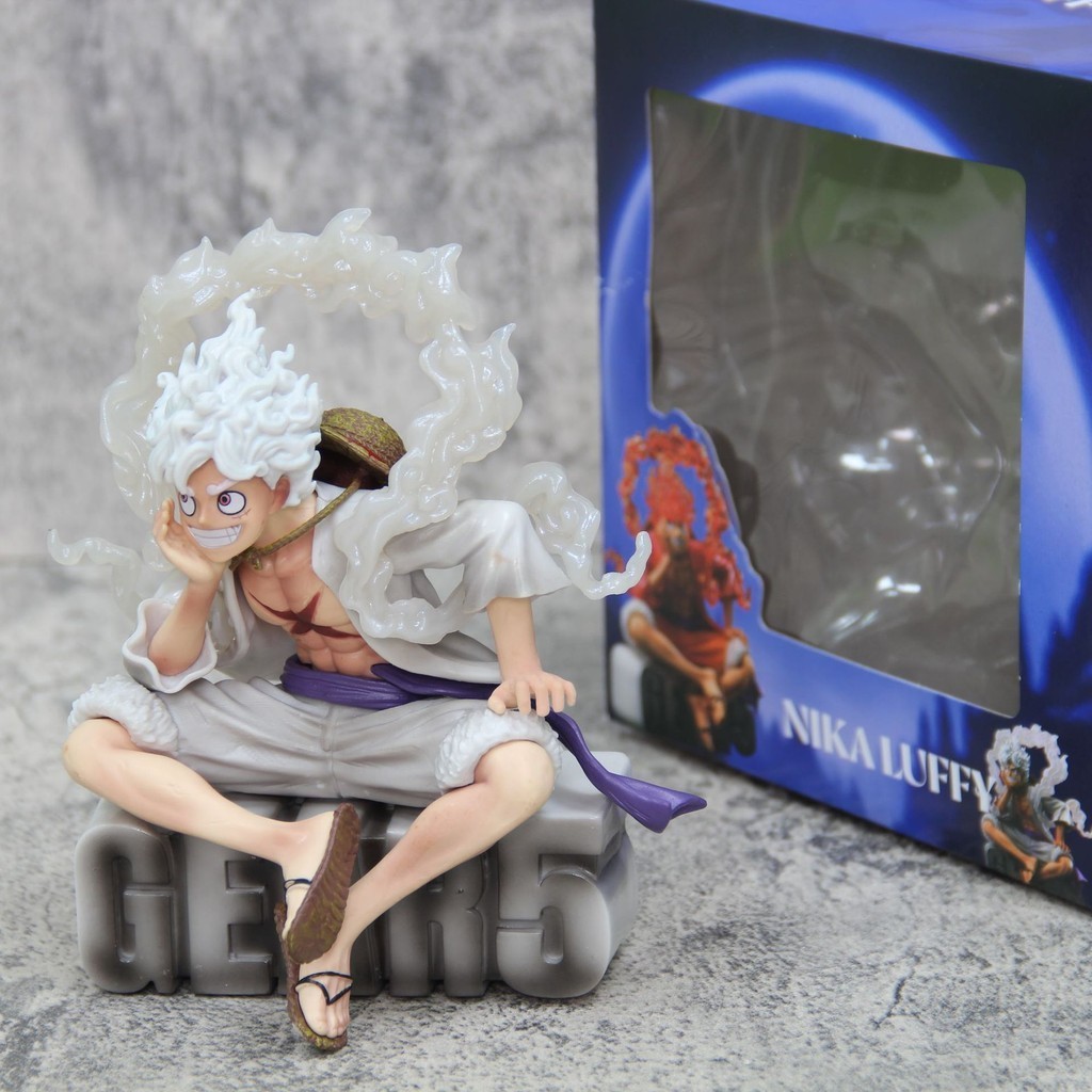 One Piece G5 Series ท่านั่งทำมือ Nika Luffy Fruit Awakening Sun God การ ...