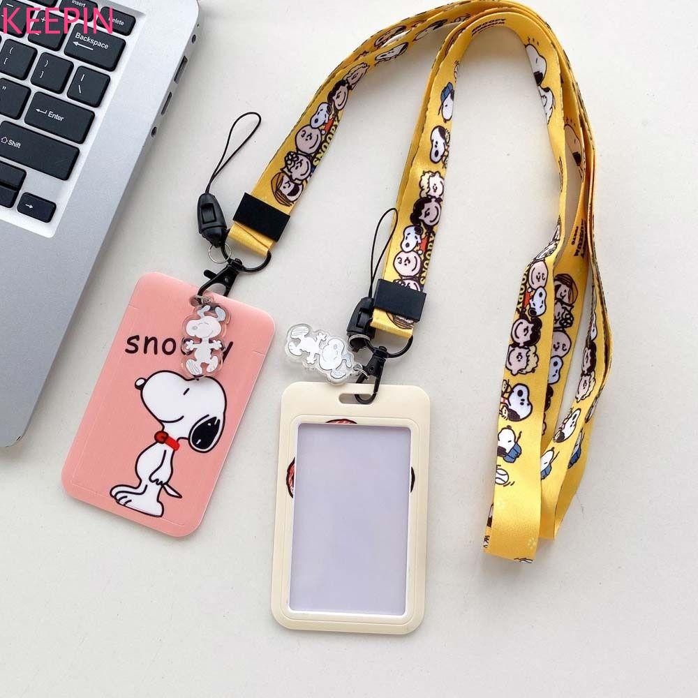 Keepin Snoopy Card Holder Portable Credit ID Card Bank Card Snoopy Card ...