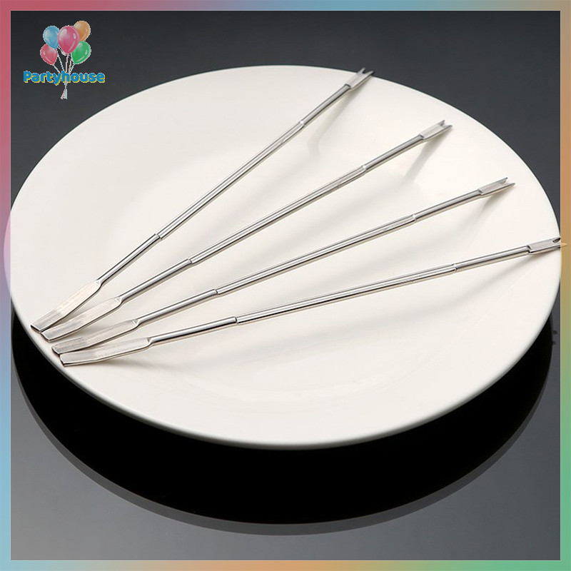 Uvig> ส้อม Sea Picks Crab Ministeel สแตนเลสหอยนางรม Pickers ไม้จิ้มฟัน ...