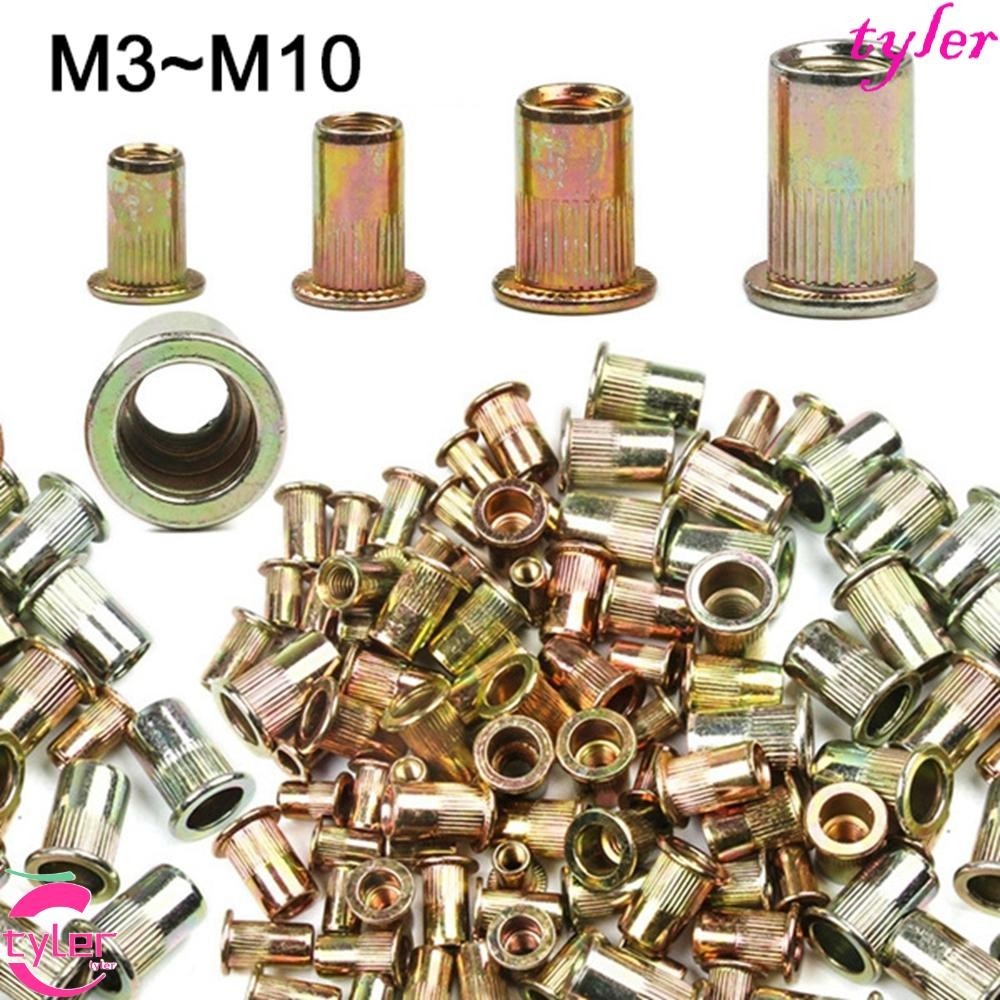 Tyler Rivet Nuts หลายขนาด 20/60/100 ชิ้นปรับปรุงบ้านใส่ Nutsert ...